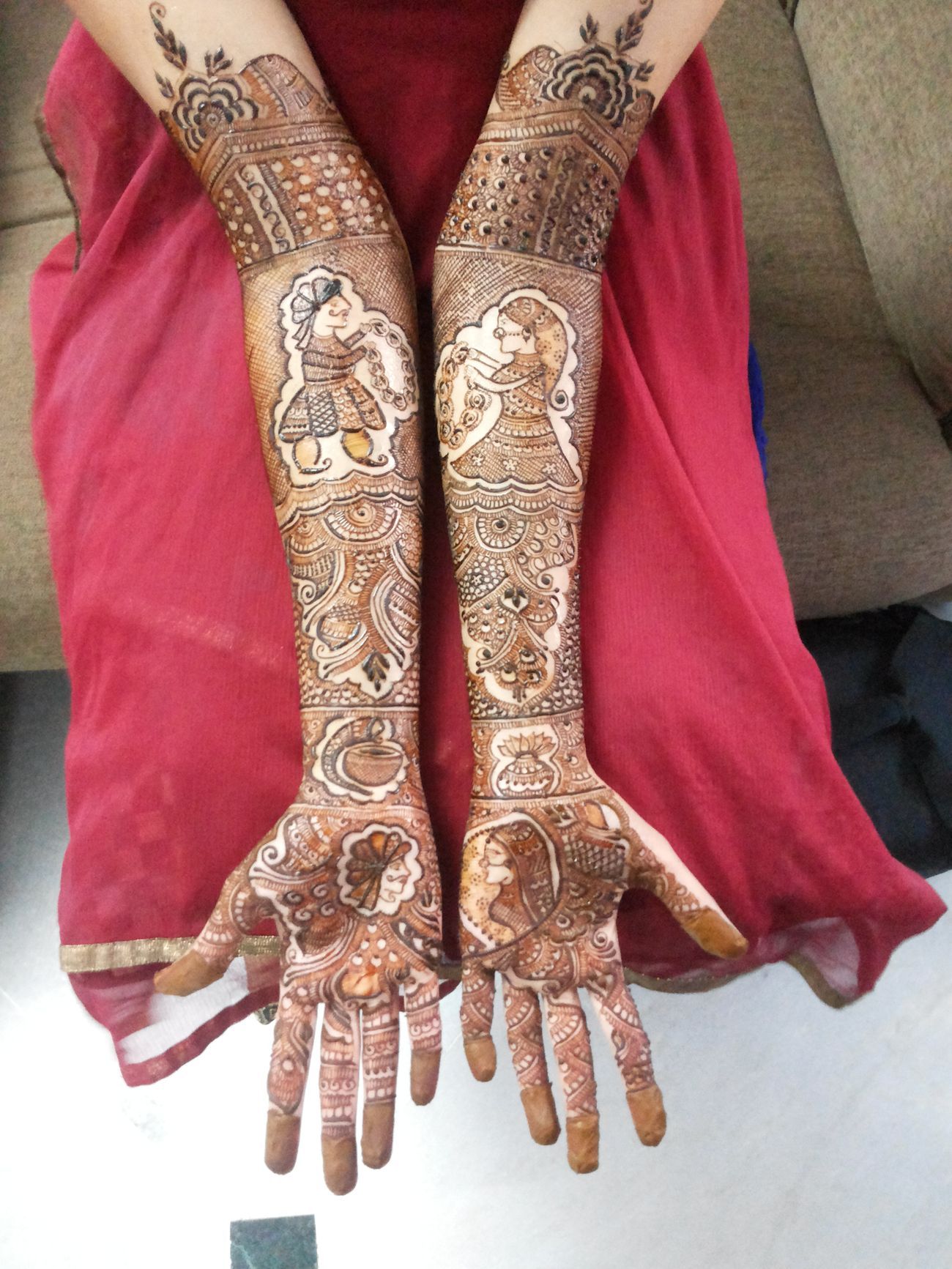 153+ BEST Front-Hand Mehndi Designs for a Memorable Wedding Celebration ...