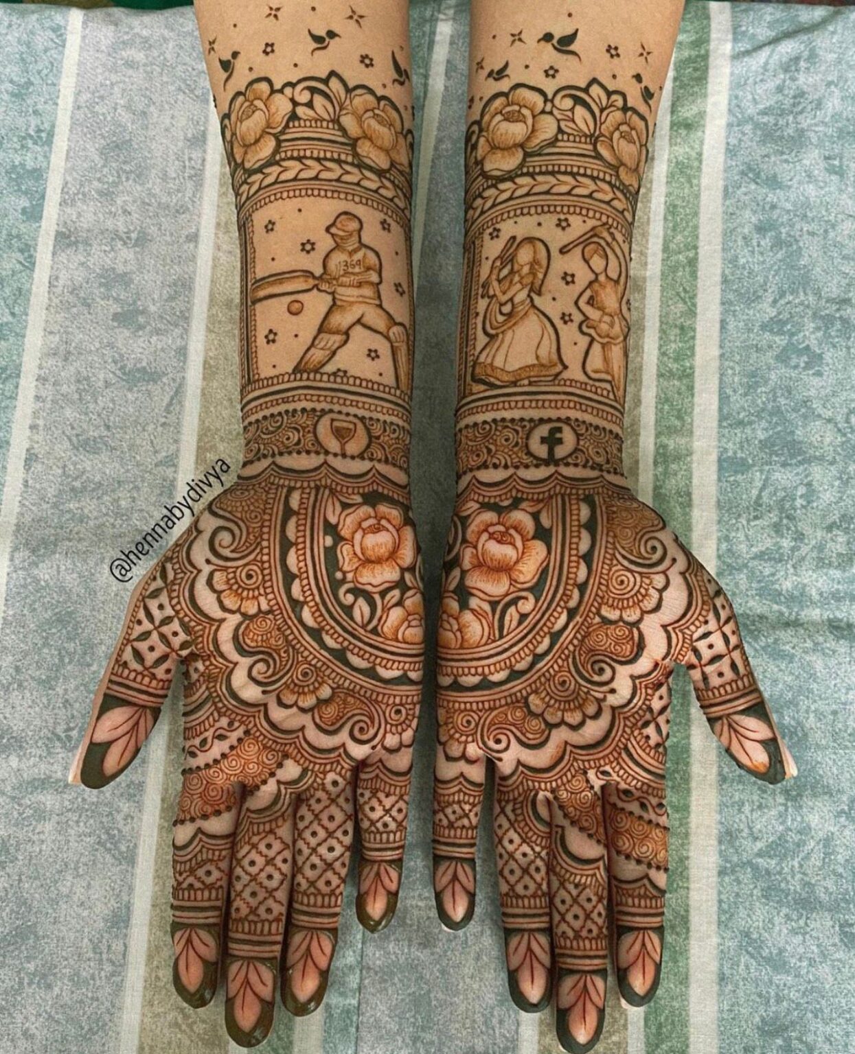 153+ BEST Front-Hand Mehndi Designs for a Memorable Wedding Celebration ...