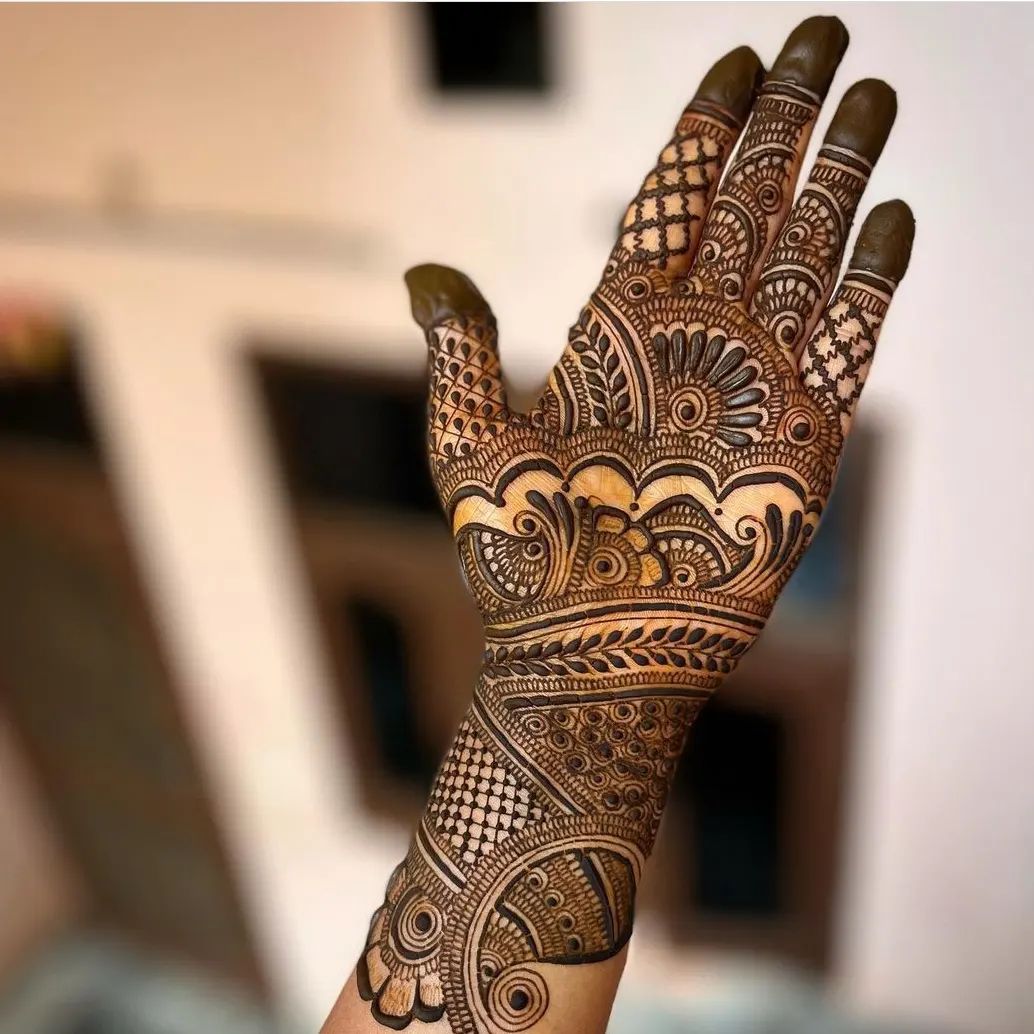 253+ simple mehndi design photo - Latest Mehndi Desingn